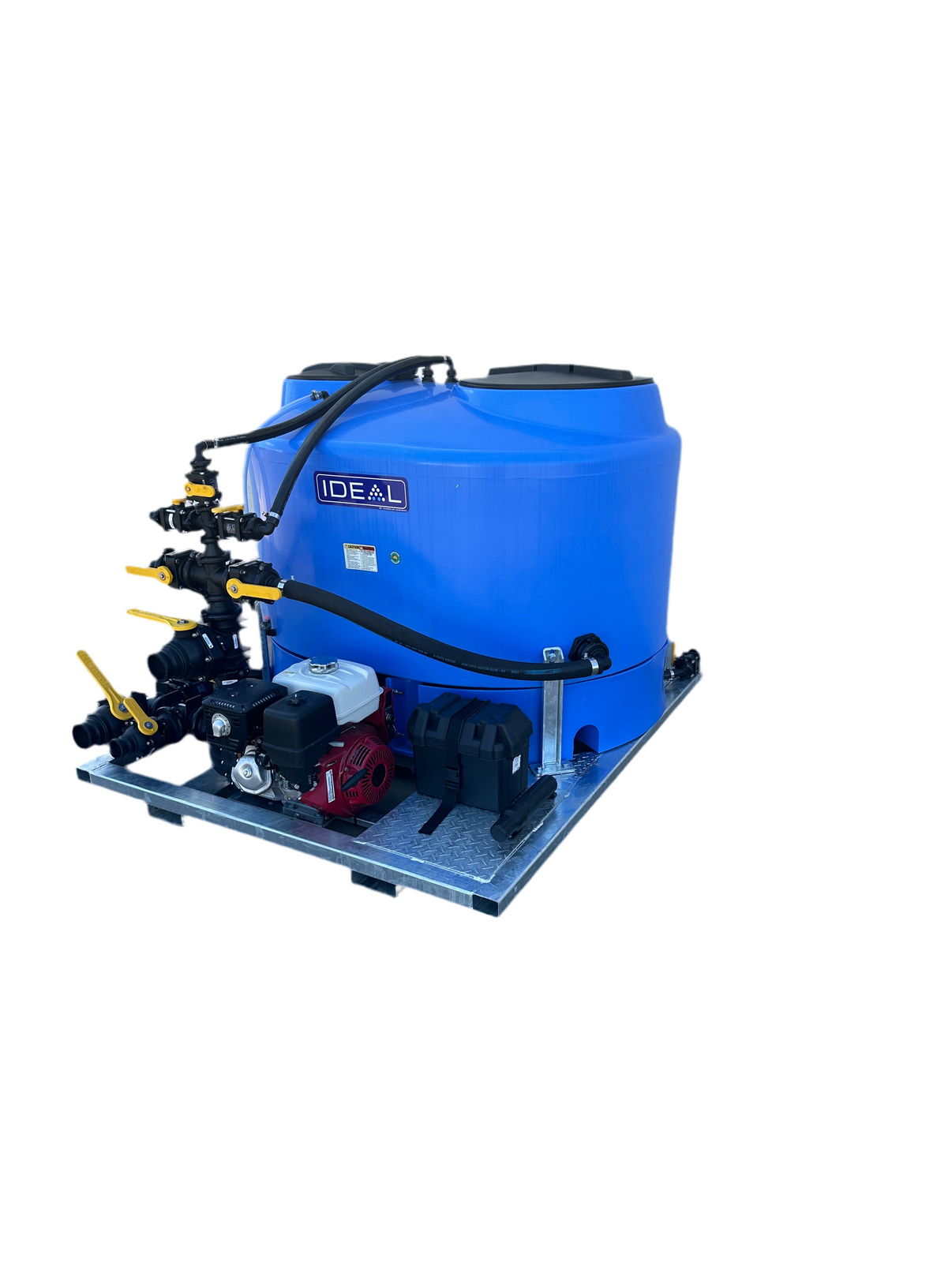 Ideal 1200L Chemical Batch Mixer Vat Banjo E/START – Sprayer Warehouse Co